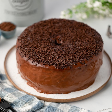 BOLO BRIGADEIRO | Bolo na Hora